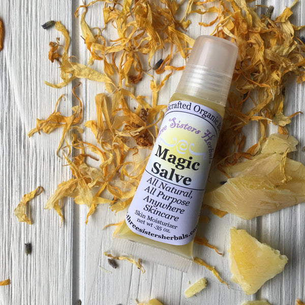 Magic Salve All Natural Skin Healing Salve- Three Sisters Herbals